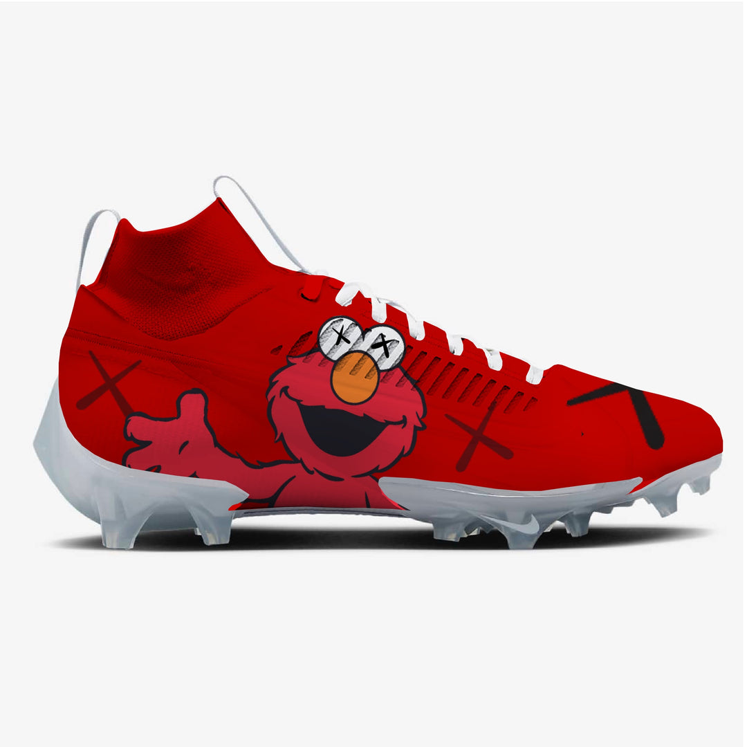 Kaws Sesame Football Cleats – Gameday Custom Kicks