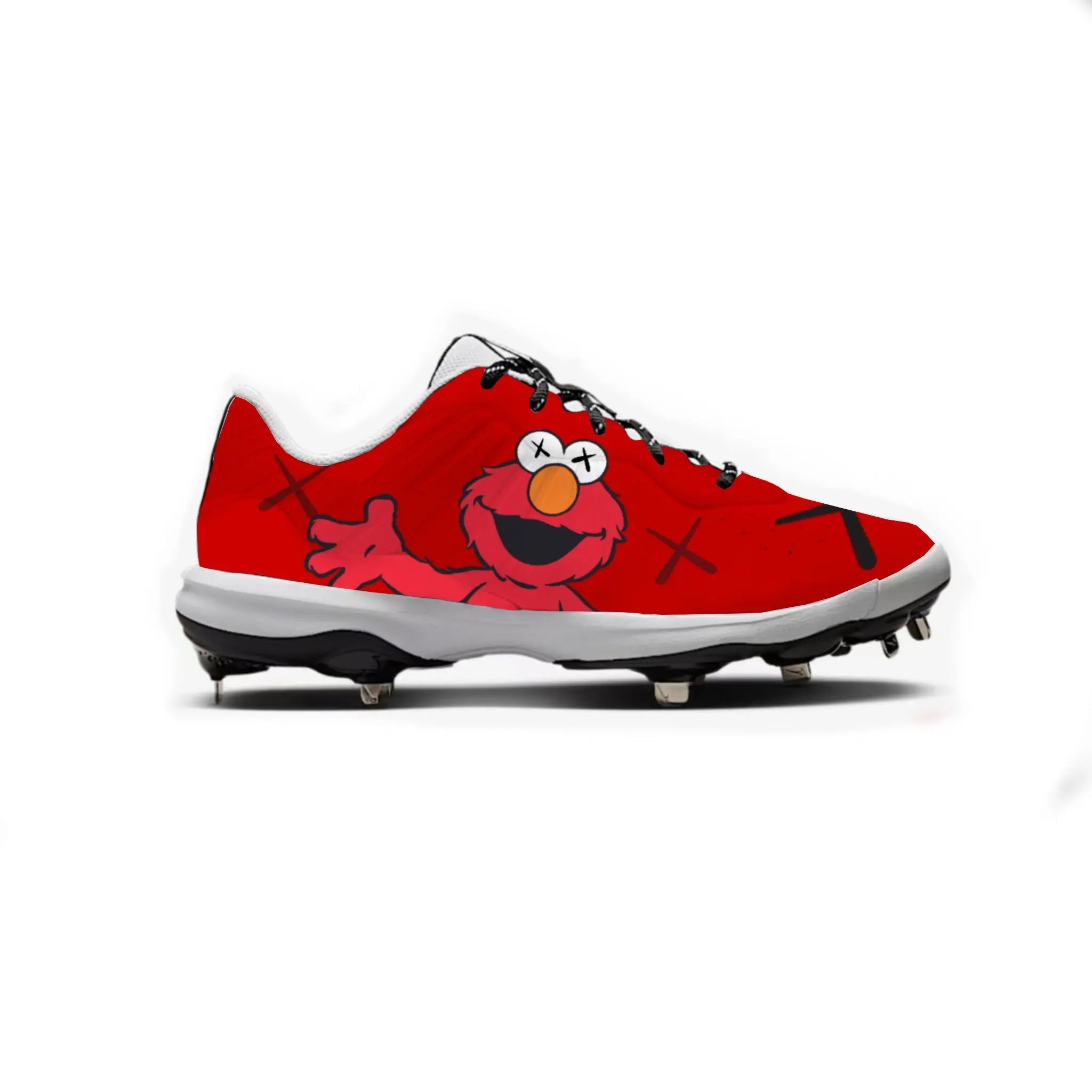Kaws Sesame Baseball Cleats – Gameday Custom Kicks